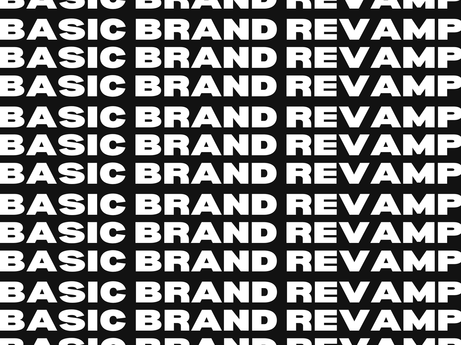 BASIC BRAND REVAMP PACKAGE by Isabel Luisa