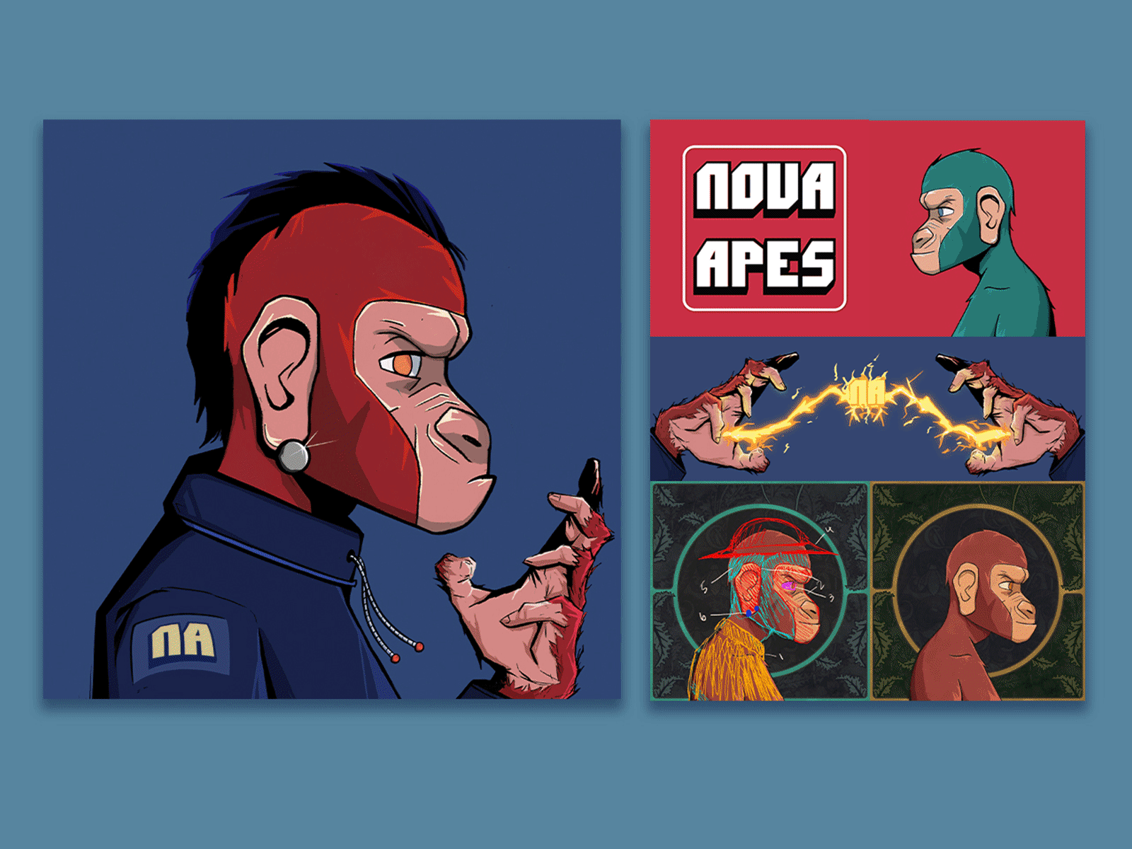 NFT Brand Development and PFP Design by Ali Fariu Mohamed