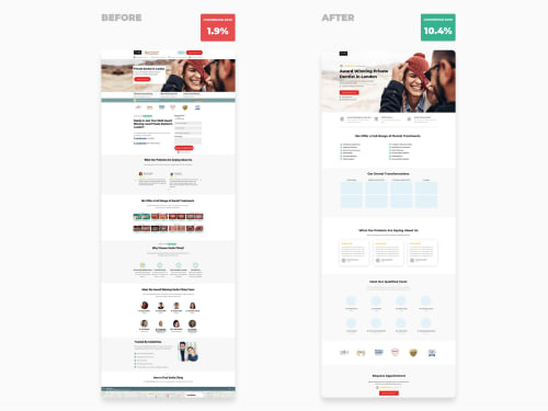 High Converting Landing Page Design by Tom Solley