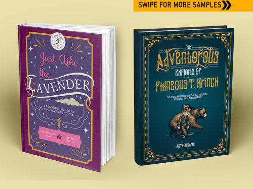 Vintage Typography Book Cover by MD PIARUL ISLAM PIAS