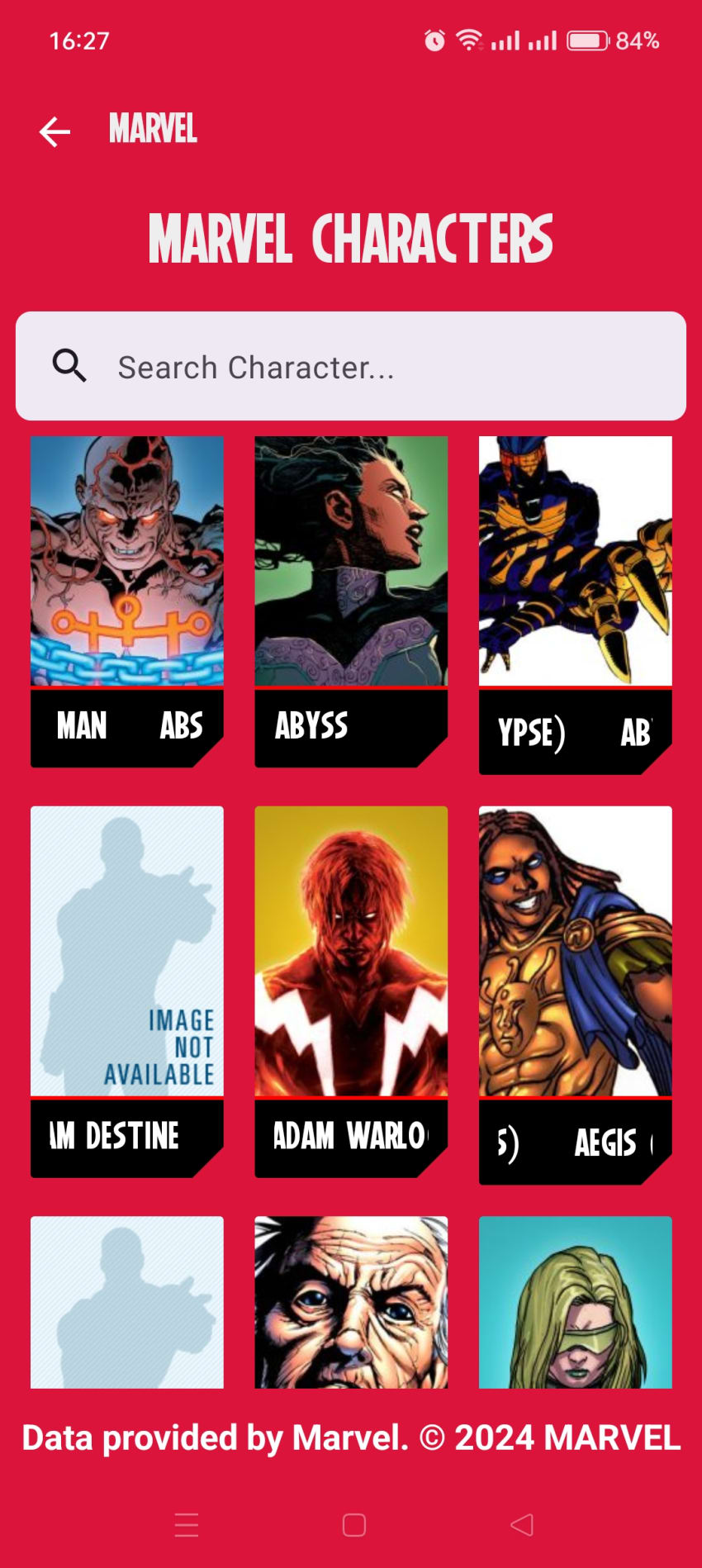 MCU Nexus App by Kelvin N