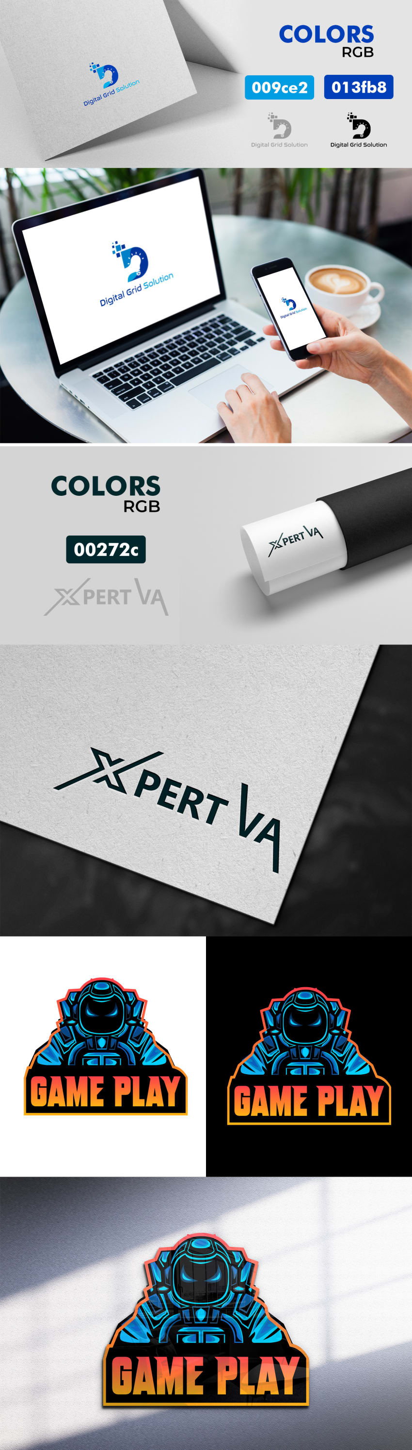 Logo Design Project on Behance by Muhammad Qasim Ali