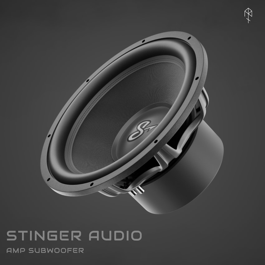 Stinger Audio - Subwoofer on Behance by Avinash Yadav