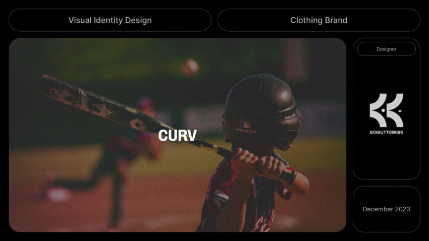 Curv - Visual Identity Design:: Behance by Rohan Kumar Choudhary