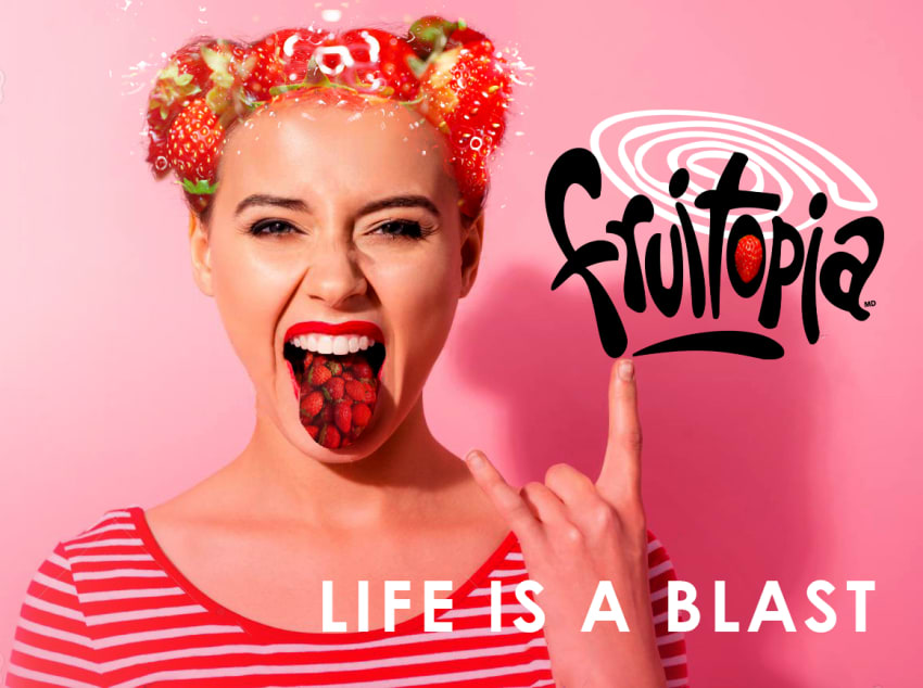 Fruitopia - 'Life Is A Blast' VisuaI Design Ad Campaign by Napstone ...
