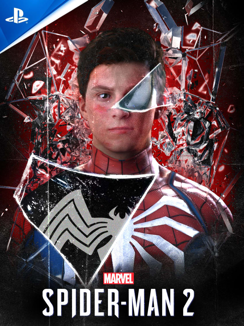 Marvel's Spider Man 2 PS5 Poster on Behance by Mohamed Al-sayed