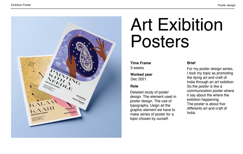 Crafts Of India, Poster design. on Behance by Sachin Kumar