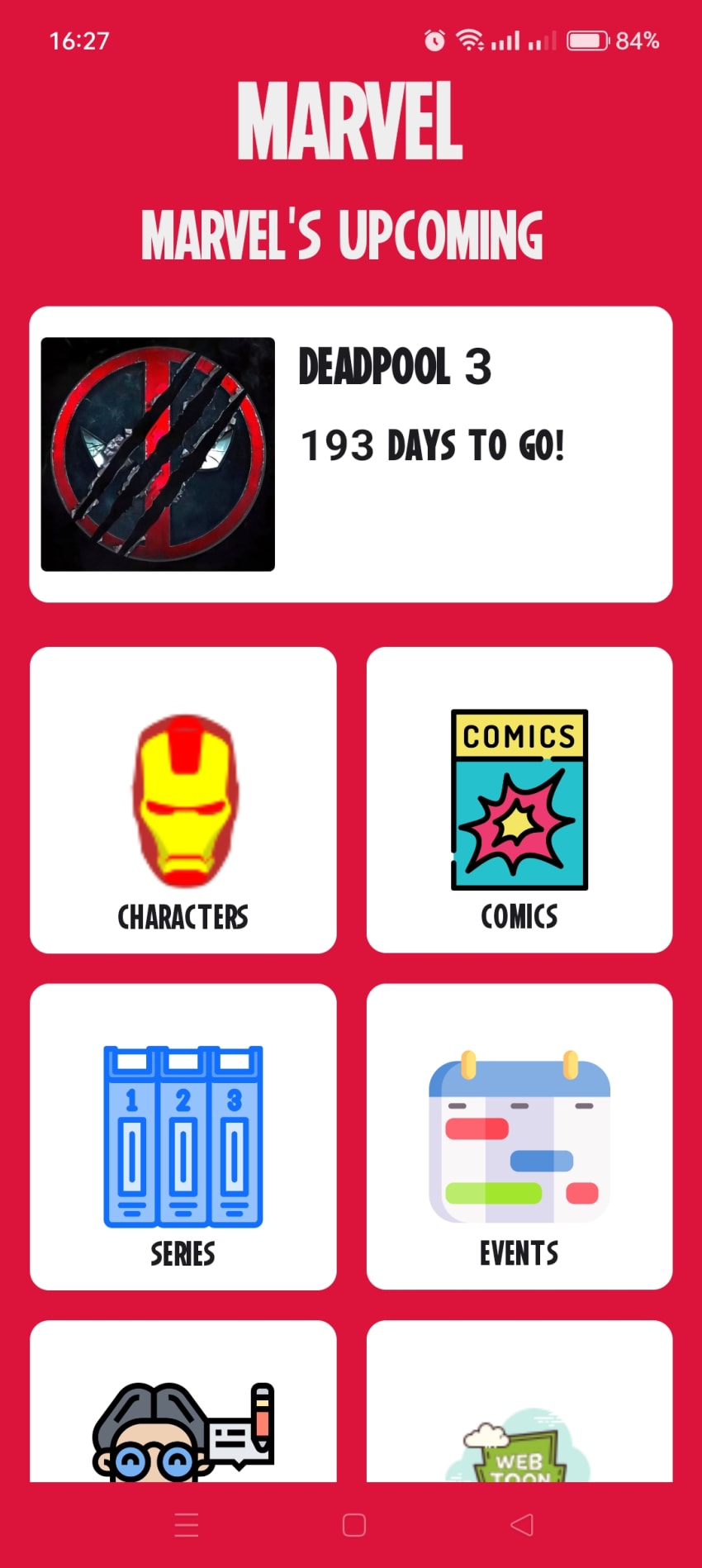 MCU Nexus App by Kelvin N