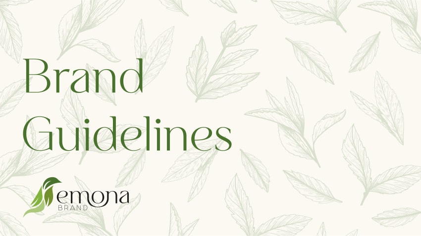 Emona Tea | Rebranding Brand Identity by Vanesa Berisha