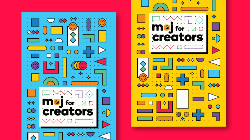 Moj For Creators - Visual Identity by Aparajita Bhattacharya