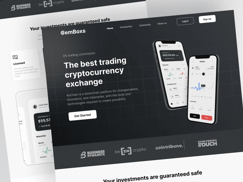 Crypto Exchange build with BuildShip, Vue.JS & Flutterflow by Teguh Irvan