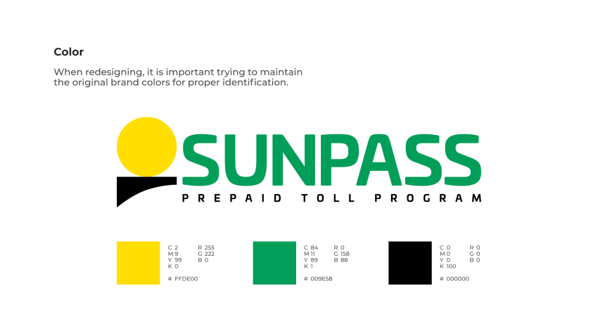 Brand Redesign Proposal for SUNPASS by Jose Vargas
