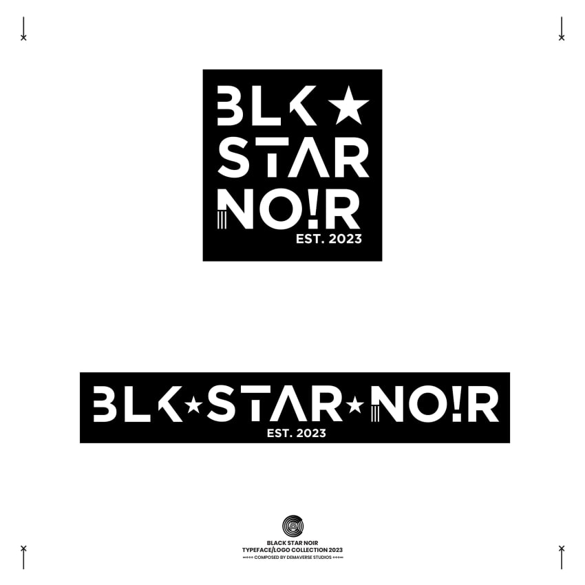 BLACK STAR NOIR LOGO DESIGN SAMPLES by Deon Matthews