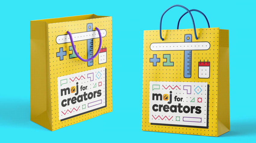 Moj For Creators - Visual Identity by Aparajita Bhattacharya