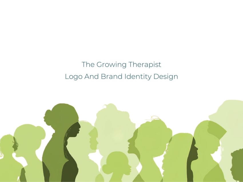 The Growing Therapist - Logo And Brand Identity Design by The DA ...