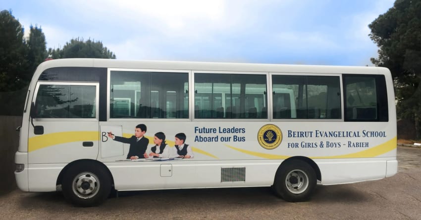 School Bus Branding by Carole Maroun