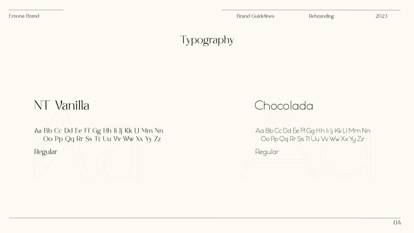 Emona Tea | Rebranding Brand Identity by Vanesa Berisha