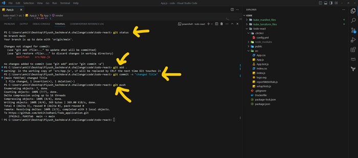 Deploying Dockerized App On Aws Eks Cluster Using Argocd And Gi By
