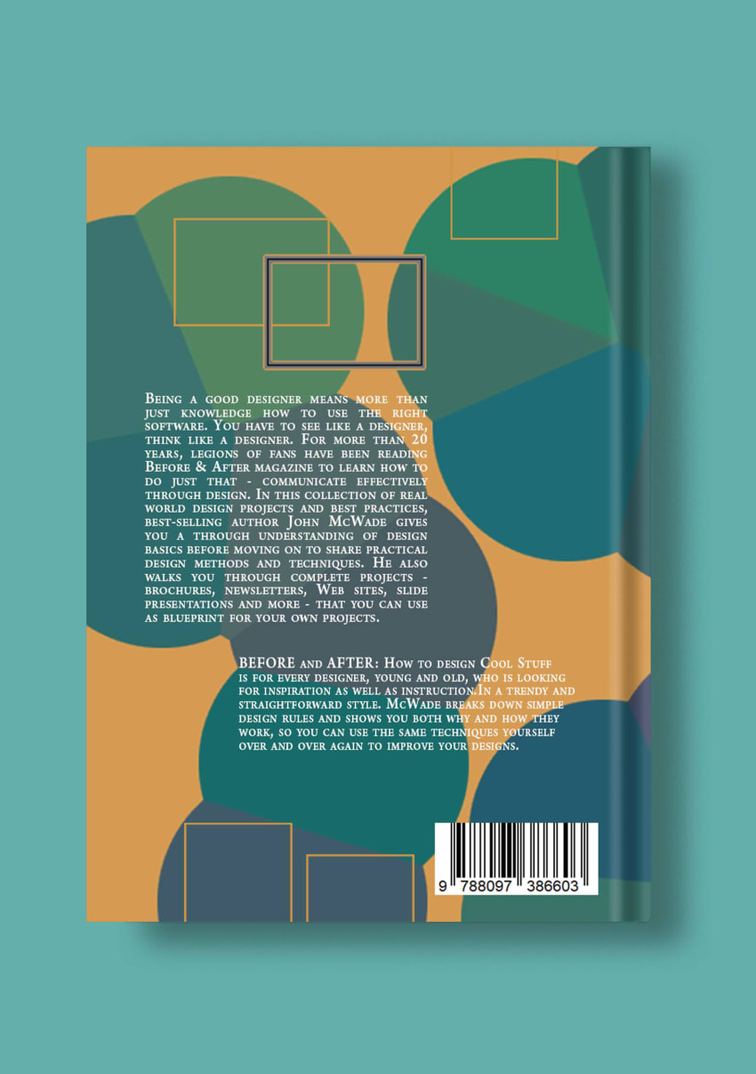 Book cover design: How to design cool stuff by Madou design