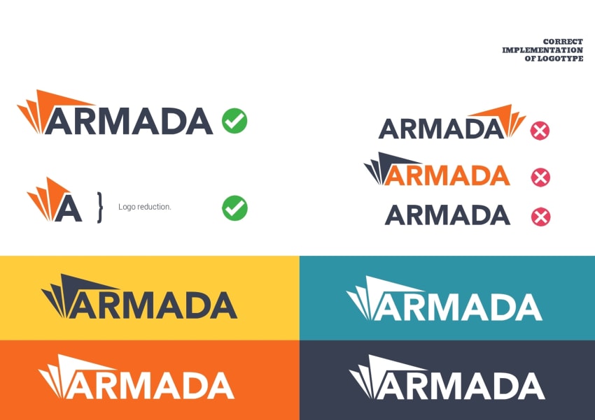 ARMADA - Brand Identity by Carolina Ferdkin