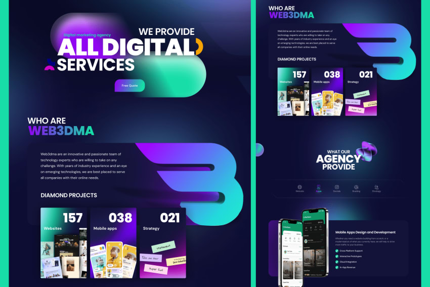 WEB3DMA - WEB3 DIGITAL SERVICES by Hamza Khalid