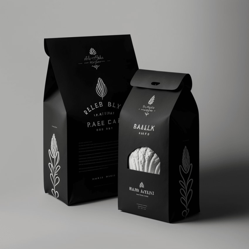 Bakery Packaging Design by Haris Fazal