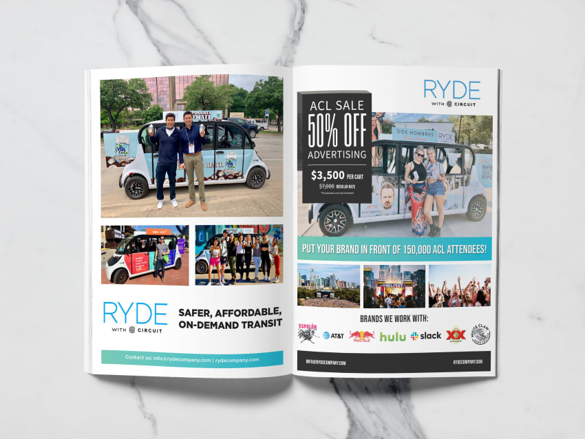 Case Study: RYDE Company Brand Identity by Nicole Degregorio