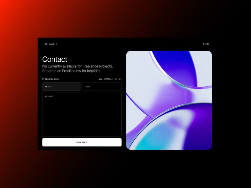 Future Folio — Cyberpunk Portfolio Template for Framer by Paul Lapkin
