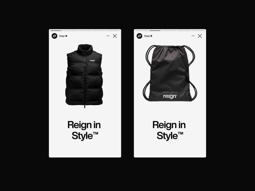 Reign™ — Brand Identity by Miqdam Sajid