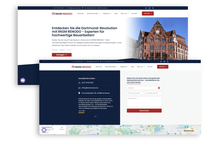 Elevating RKEM RENODO: Lead-Boosting Web Design by Unlimited Digital