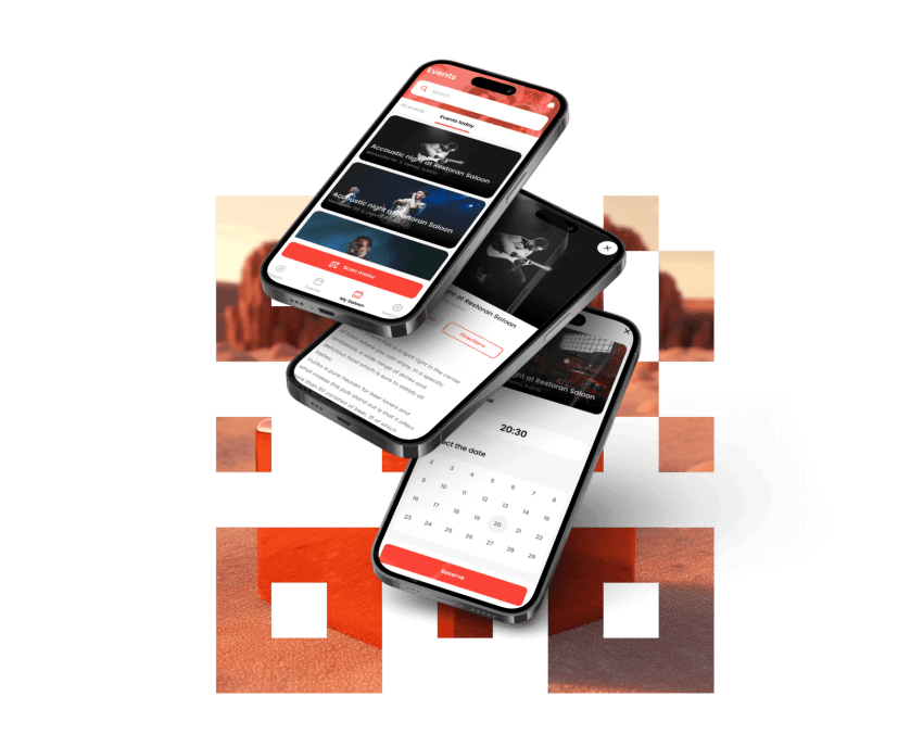 Saloon QR App - UI Design, Web Design, Branding on Behance by Edin Vejzovic