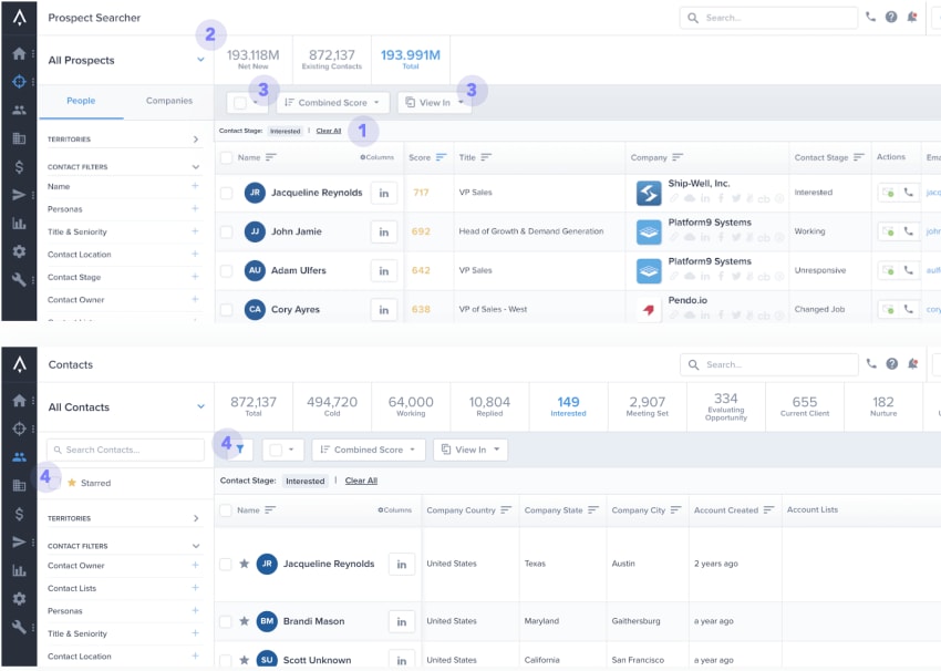 Apollo | People and Companies Searcher by Andrea Margolis
