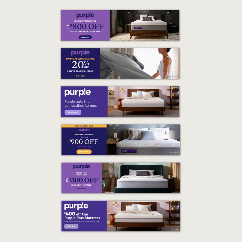 Purple® Marketing Collateral by Austin Allen
