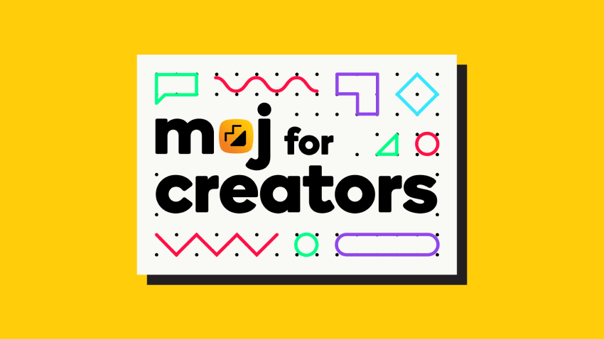 Moj For Creators - Visual Identity by Aparajita Bhattacharya
