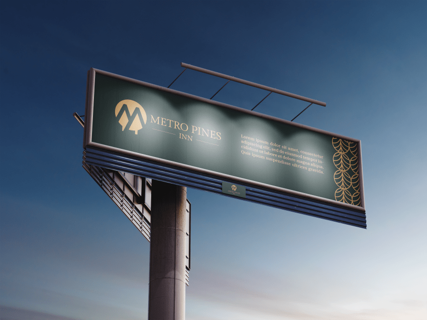 Brand Design for Metro Pines Inn by Doy Ane