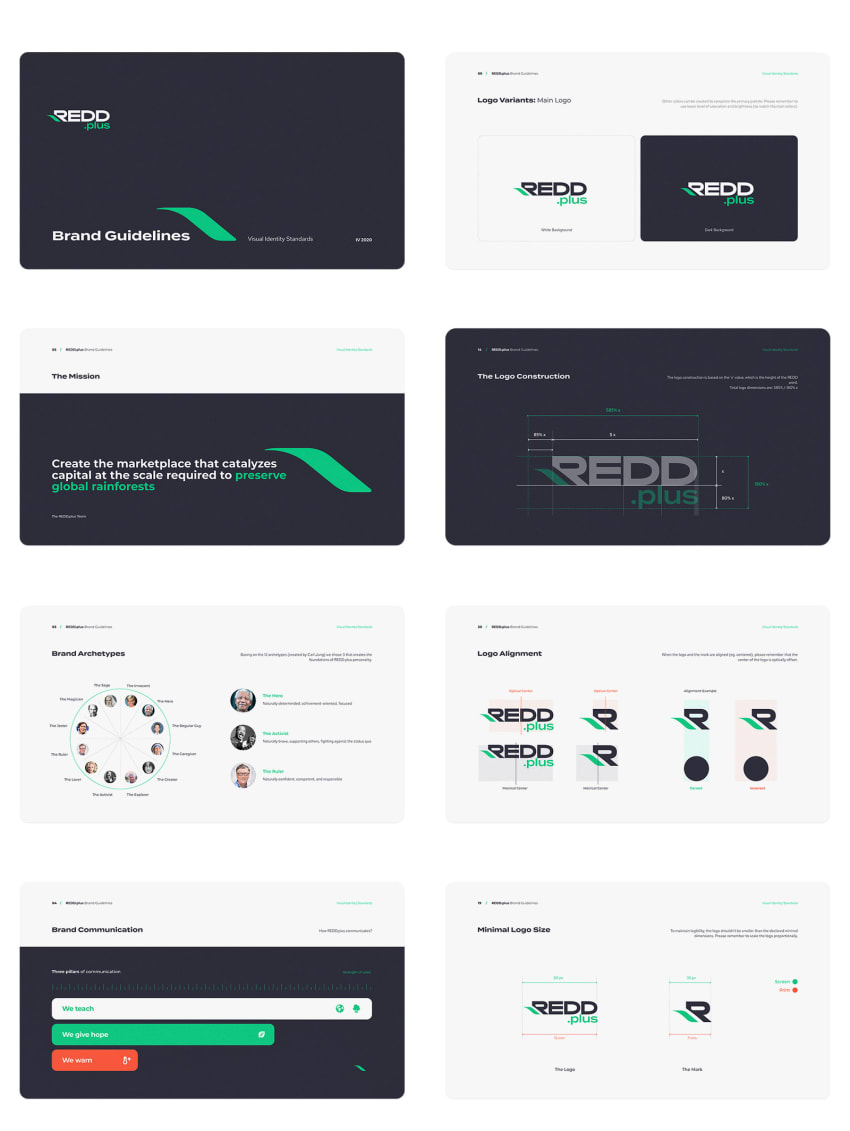 Redd Plus Visual Identity by Mik Skuza