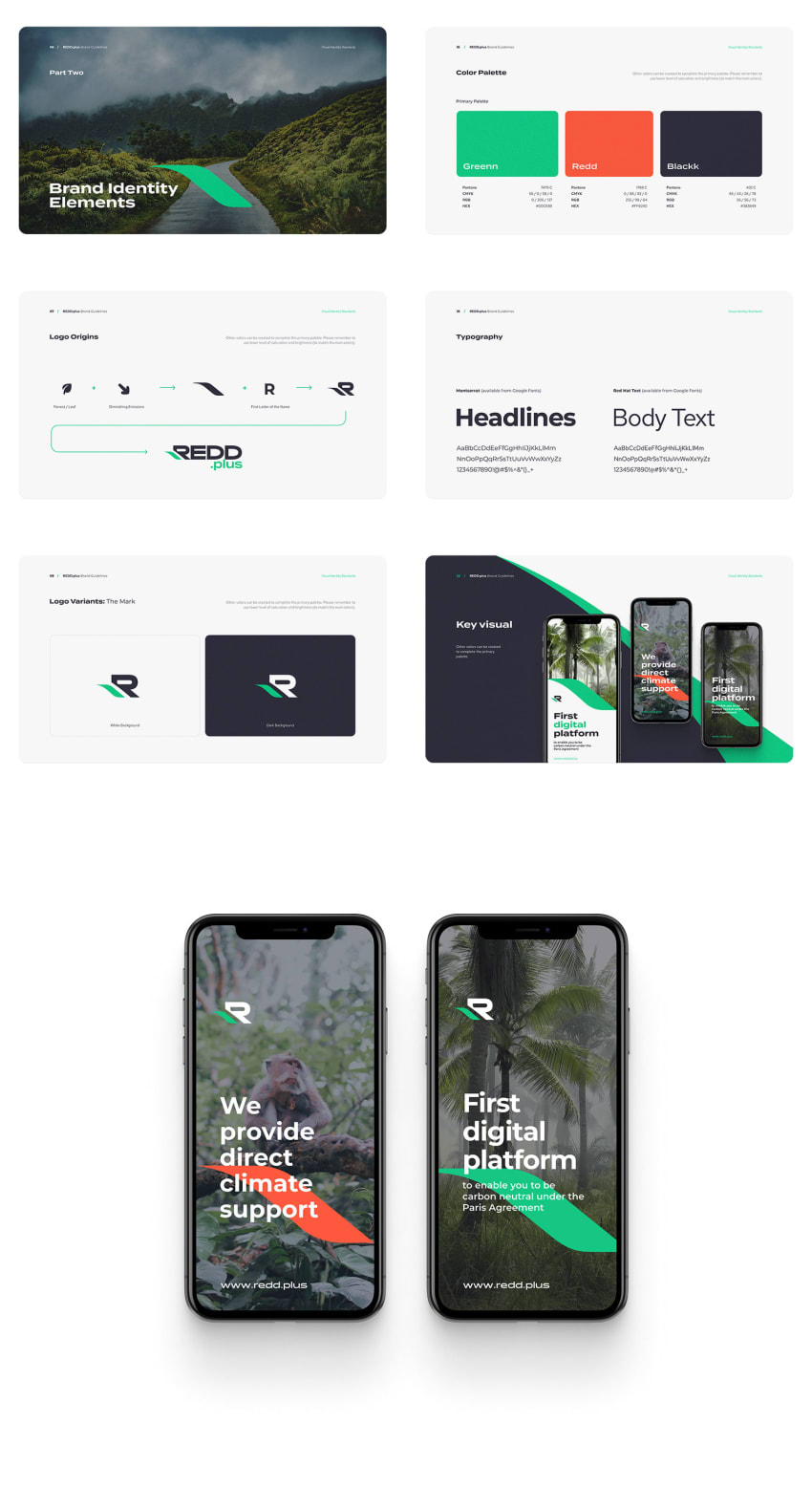 Redd Plus Visual Identity by Mik Skuza