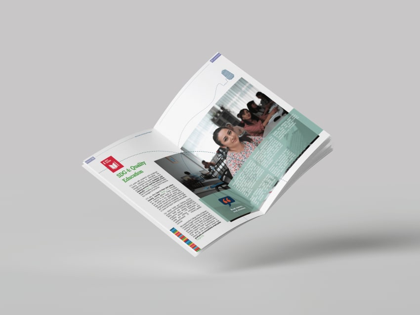 Brochure for the United Nations Sustainable Development Goals by Laís ...