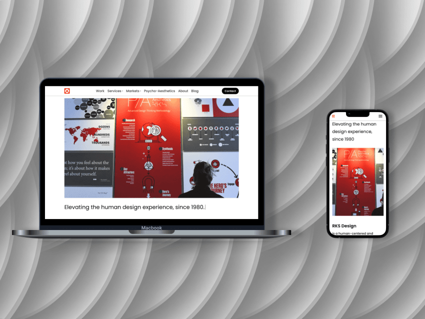 RKS Design | Website Modernization by Peter Wilder