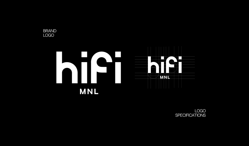 HiFi MNL - Visual Brand Identity & Web Design by Johanna Valdez