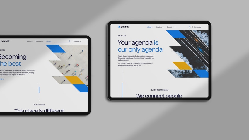 ghSMART Rebrand by Lucia Vaughan