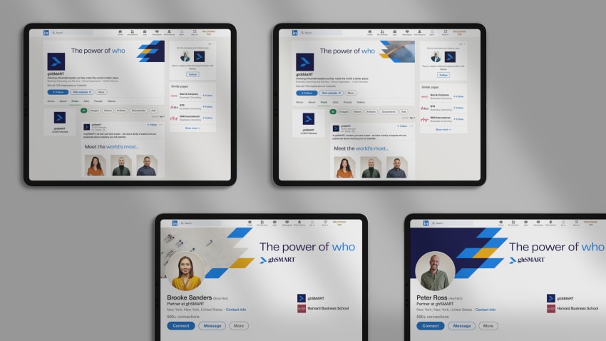 ghSMART Rebrand by Lucia Vaughan