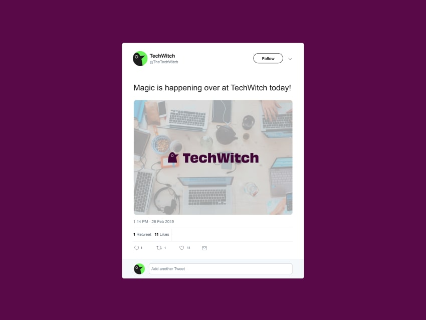 Rebrand for TechWitch by Lauren Sherrard