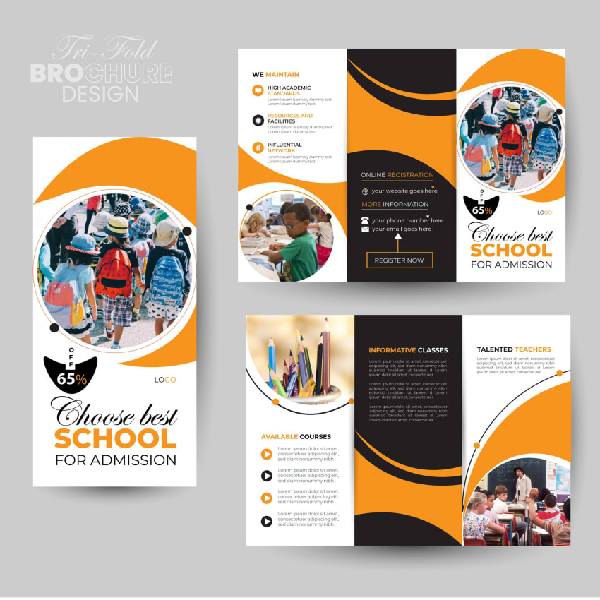 Eye-Catching Brochure Design by Aatiqa Rana