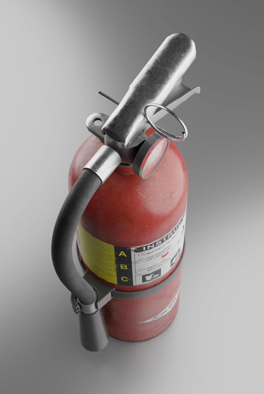 Fire Extinguisher by Ruwain Vafi