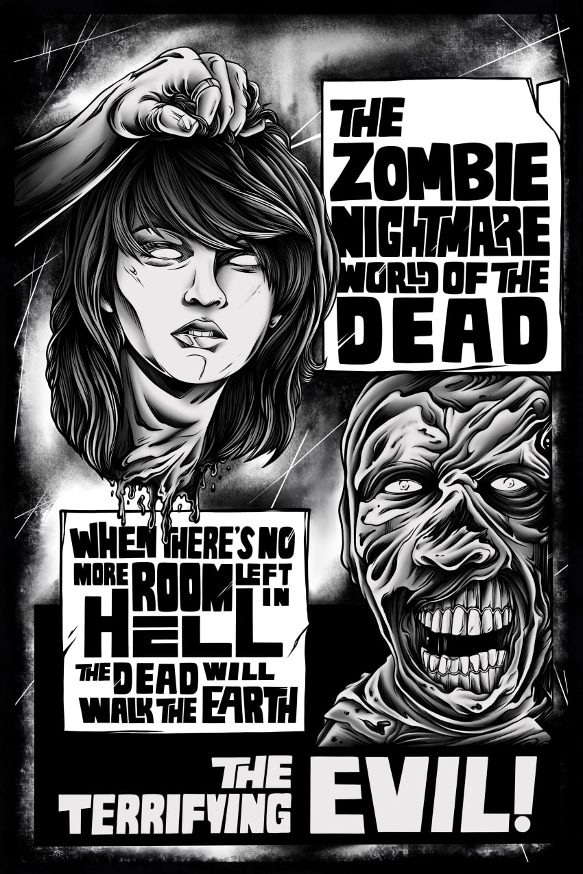 Dark Art Illustration by efrem gandi