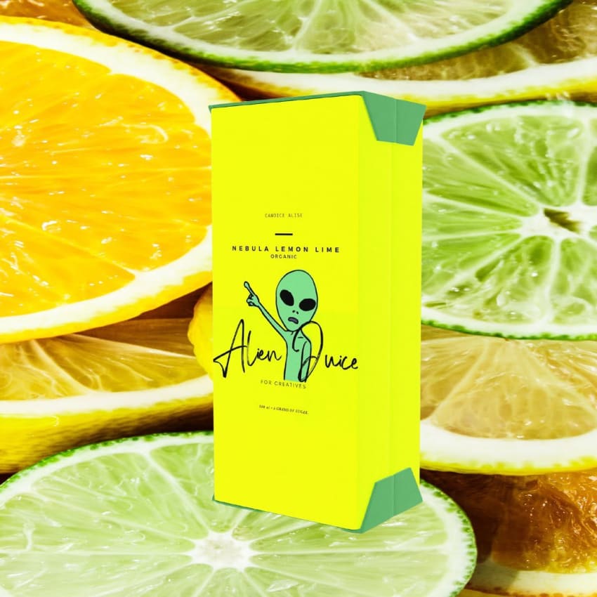 Alien Juice - UI / UX Design by Candice Designs