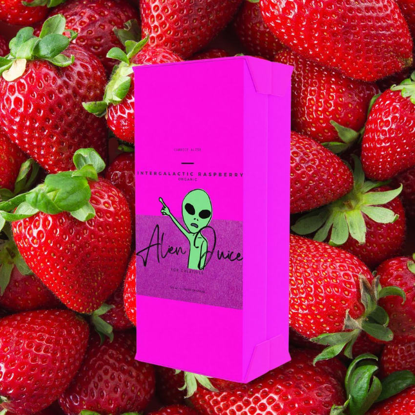 Alien Juice - UI / UX Design by Candice Designs