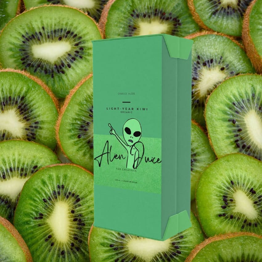 Alien Juice - UI / UX Design by Candice Designs