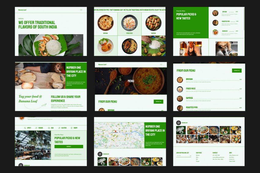 Home- Banana Leaf Restaurant by Dinesh Selva